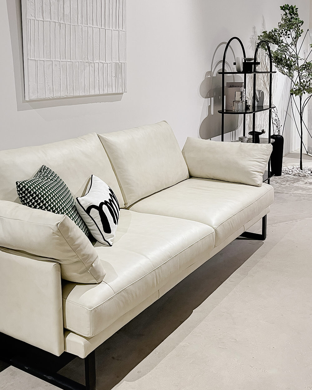 Modern White Leather Sofa Bed | Cabinets Matttroy