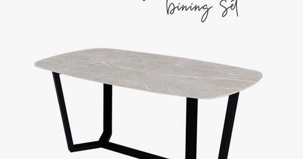 KEI Marble Dining Table TM4118